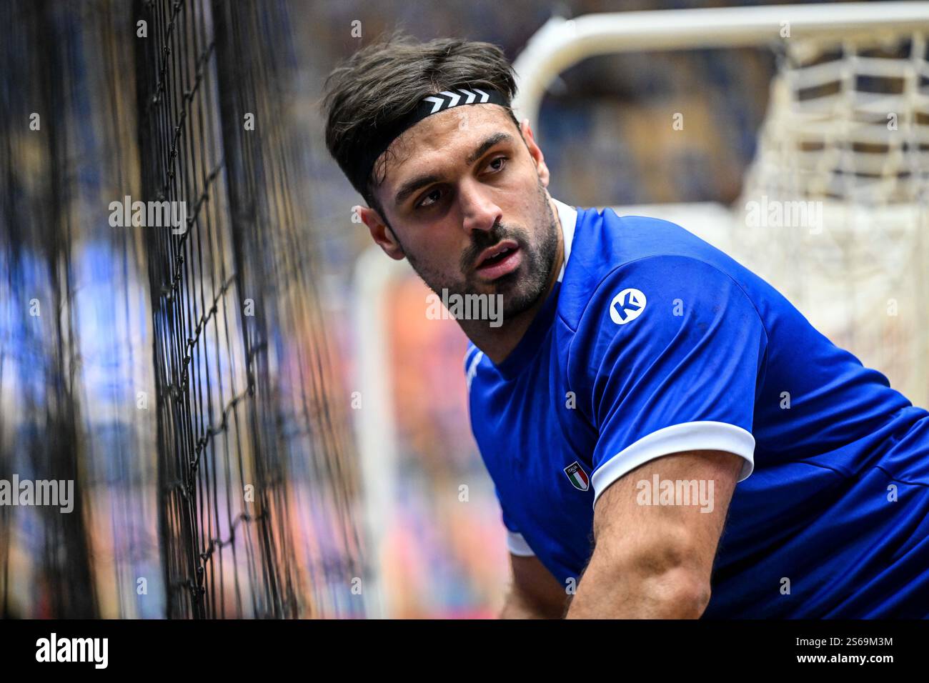 Herning, Denmark. 16th Jan, 2025. Andrea Parisini of Italy Nationalteam ...
