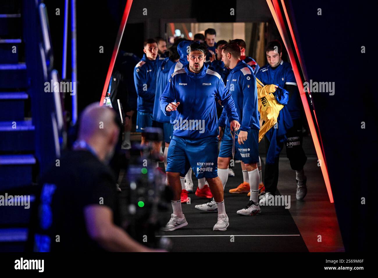 Andrea Parisini of Italy Nationalteam during IHF Men's - Handball World ...