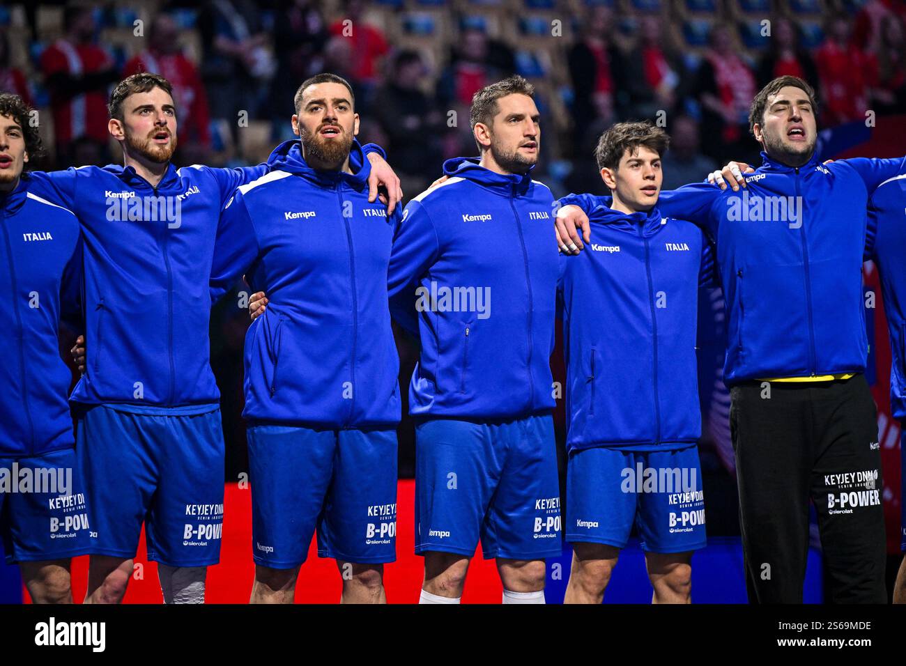 Herning, Denmark. 16th Jan, 2025. Gianluca Dapiran of Italy ...