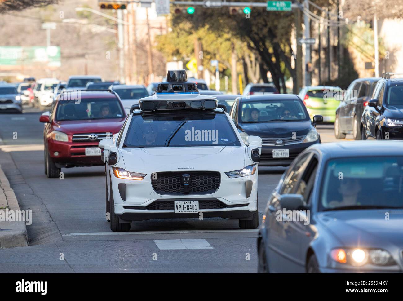 The Waymo self-driving cars are a common sight in the streets of ...