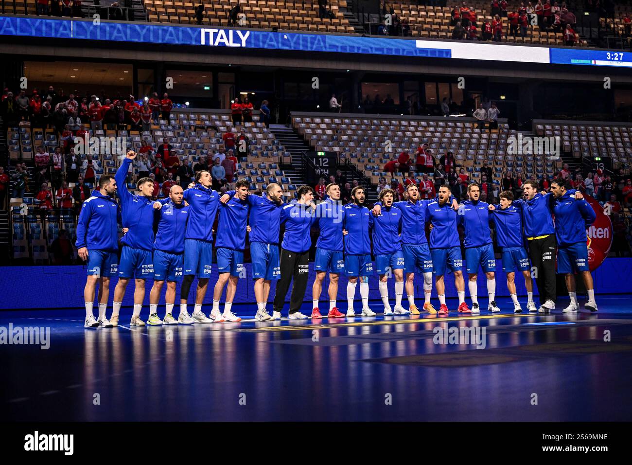 Italia Italy Nationalteam during IHF Men's - Handball World ...