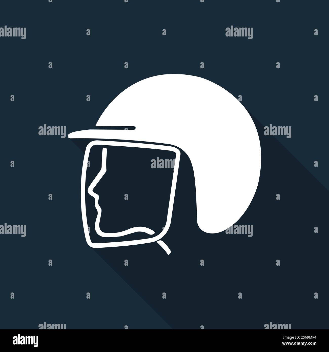 Wear Safety Helmet Symbol Isolate On Black Background,Vector ...