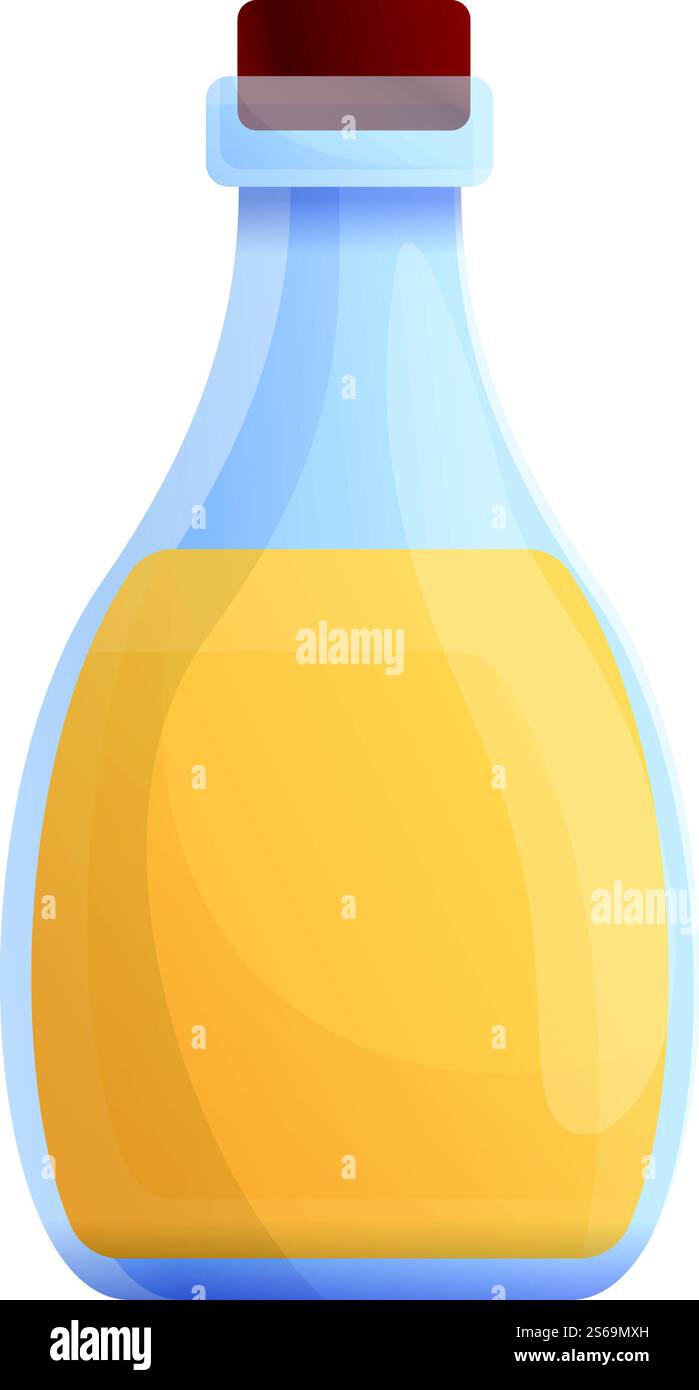 Jacuzzi oil bottle icon. Cartoon of jacuzzi oil bottle vector icon for ...