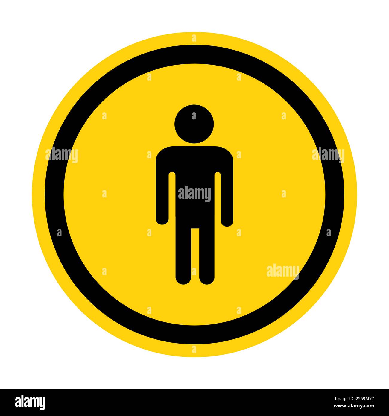 Prohibit People Allowed,Do Not Enter,No Man Entry Sign Isolate On White ...