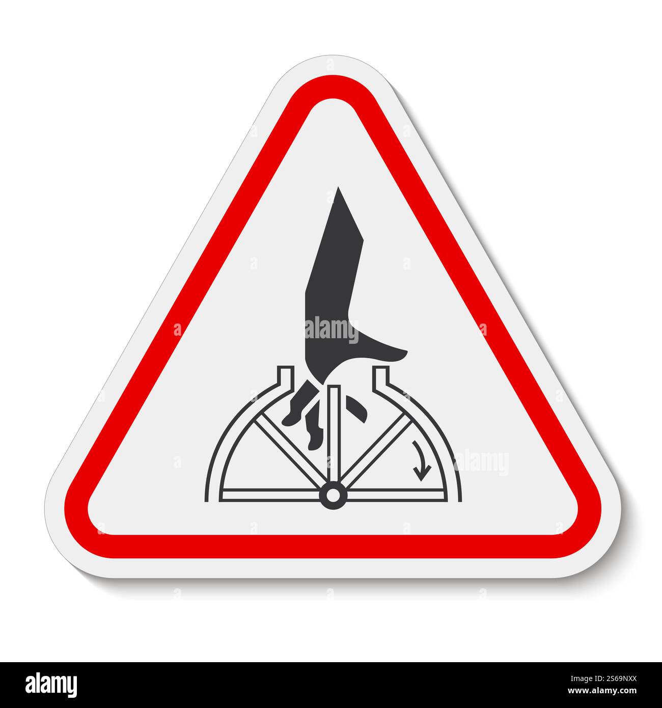 Hand Entanglement Rotating Symbol Sign Isolate On White Background ...