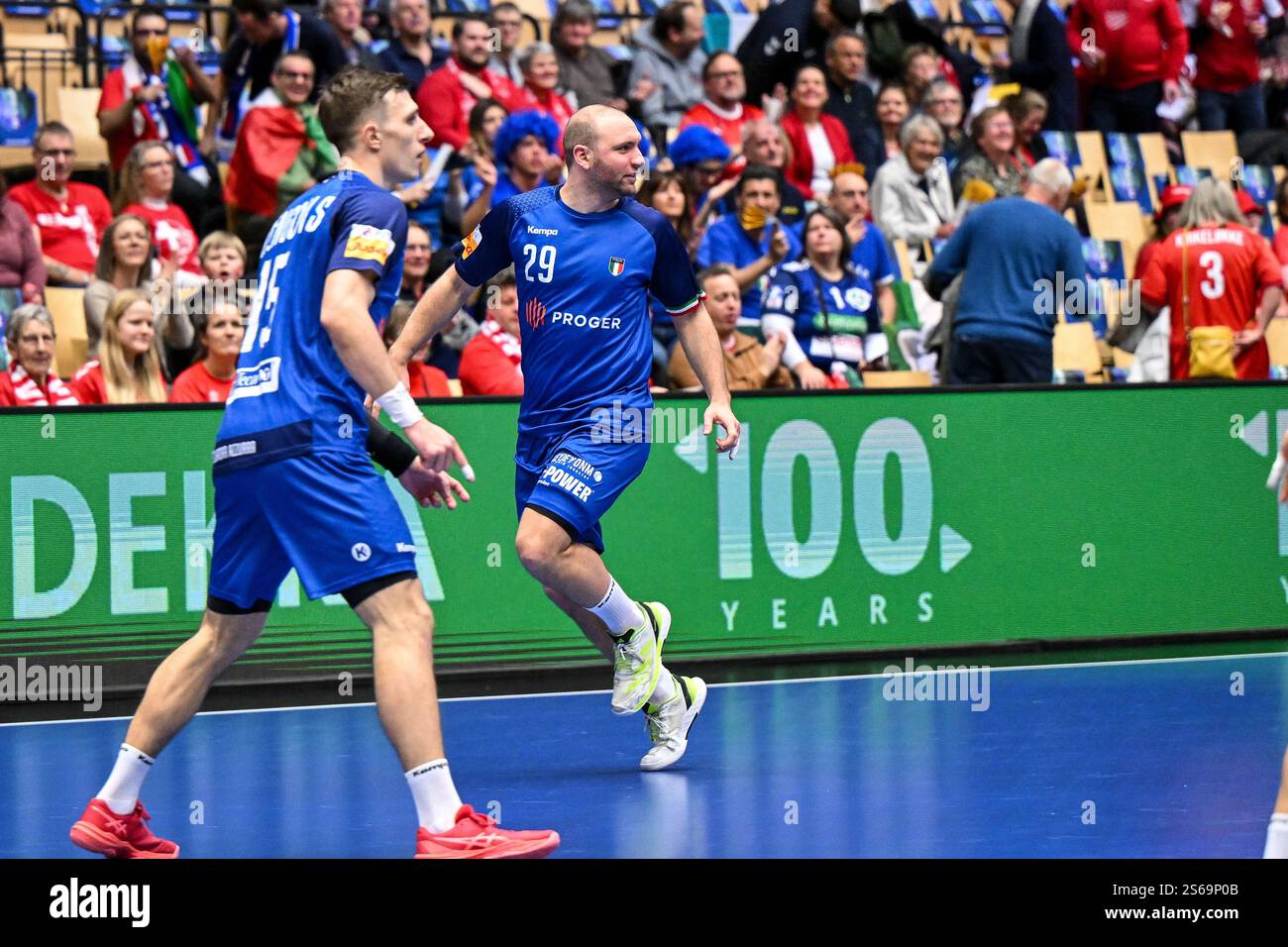Jeremi Pirani of Italy Nationalteam during IHF Men's - Handball World ...