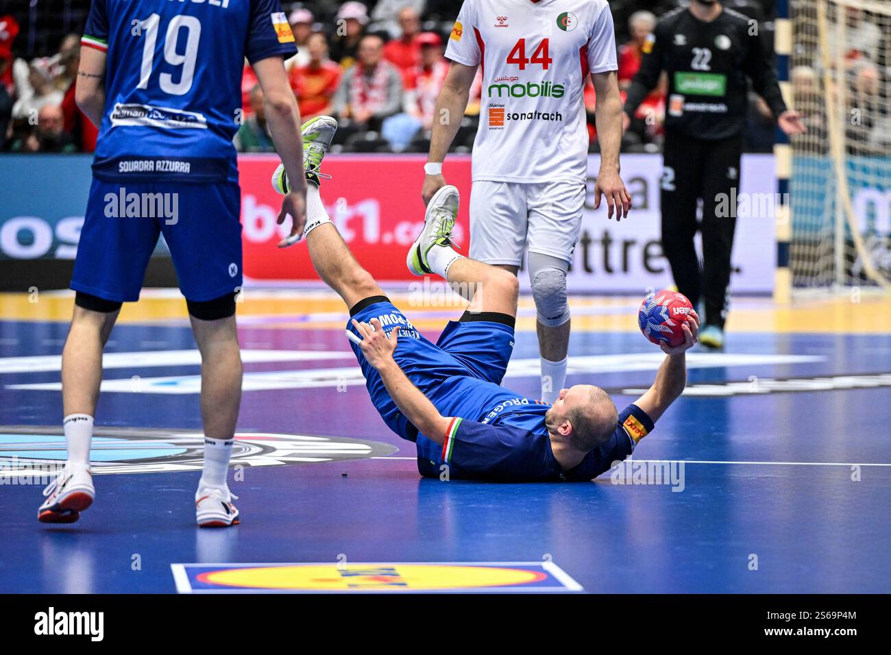Jeremi Pirani of Italy Nationalteam during IHF Men's - Handball World ...