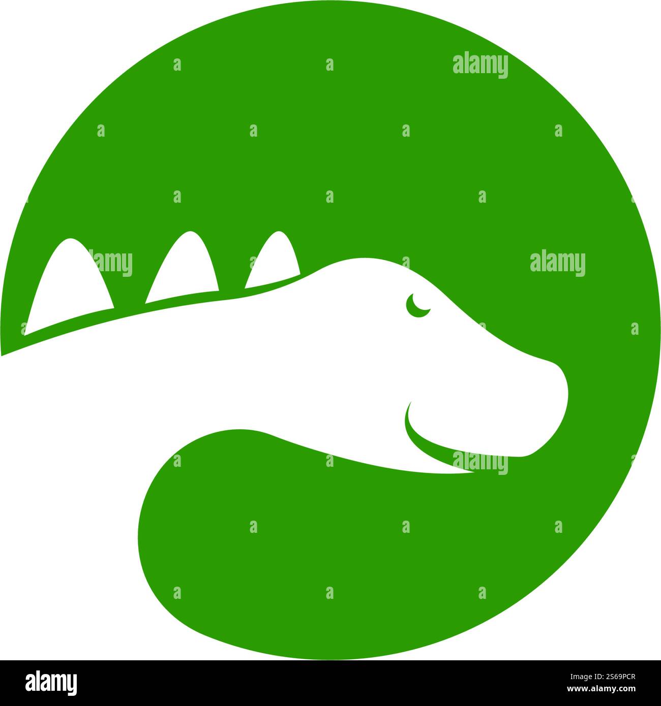 Dino logo vector illustration design Stock Vector Image & Art - Alamy