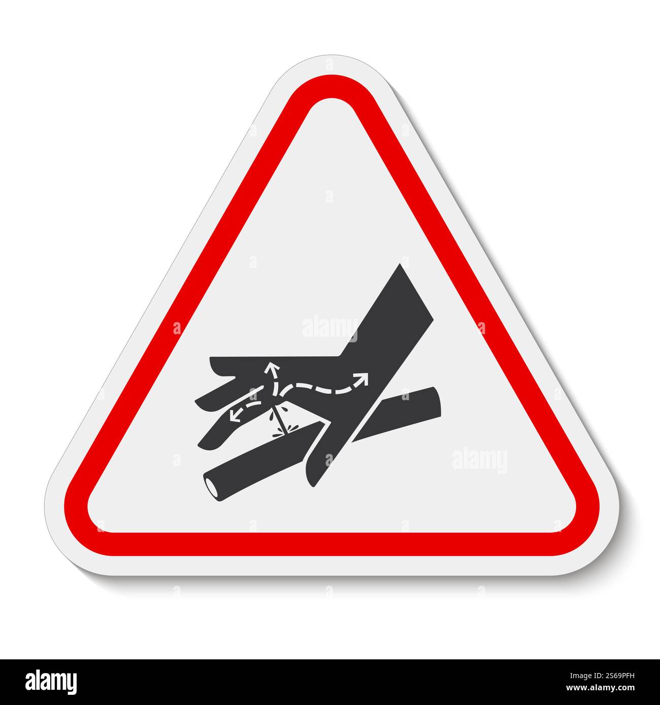 Skin Puncture Hydraulic Line Symbol Sign, Vector Illustration, Isolate ...