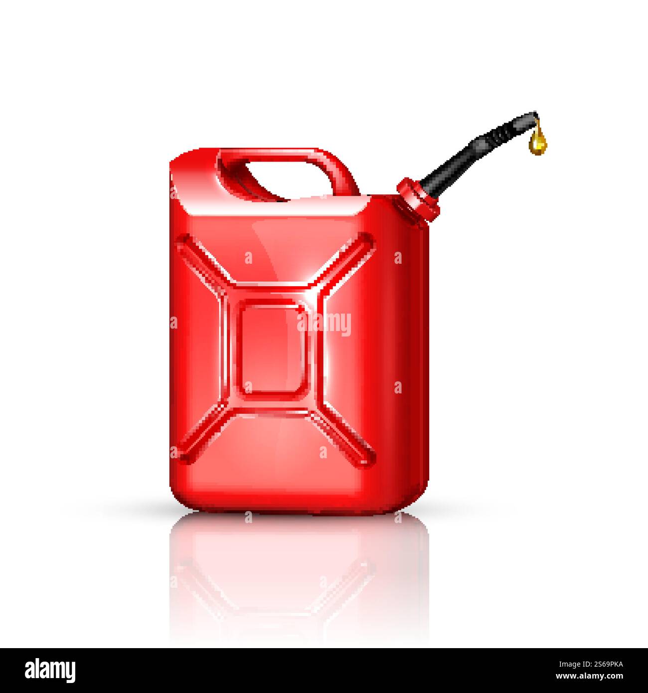 Jerry can oil refinery industry equipment vector gasoline gas can hi ...