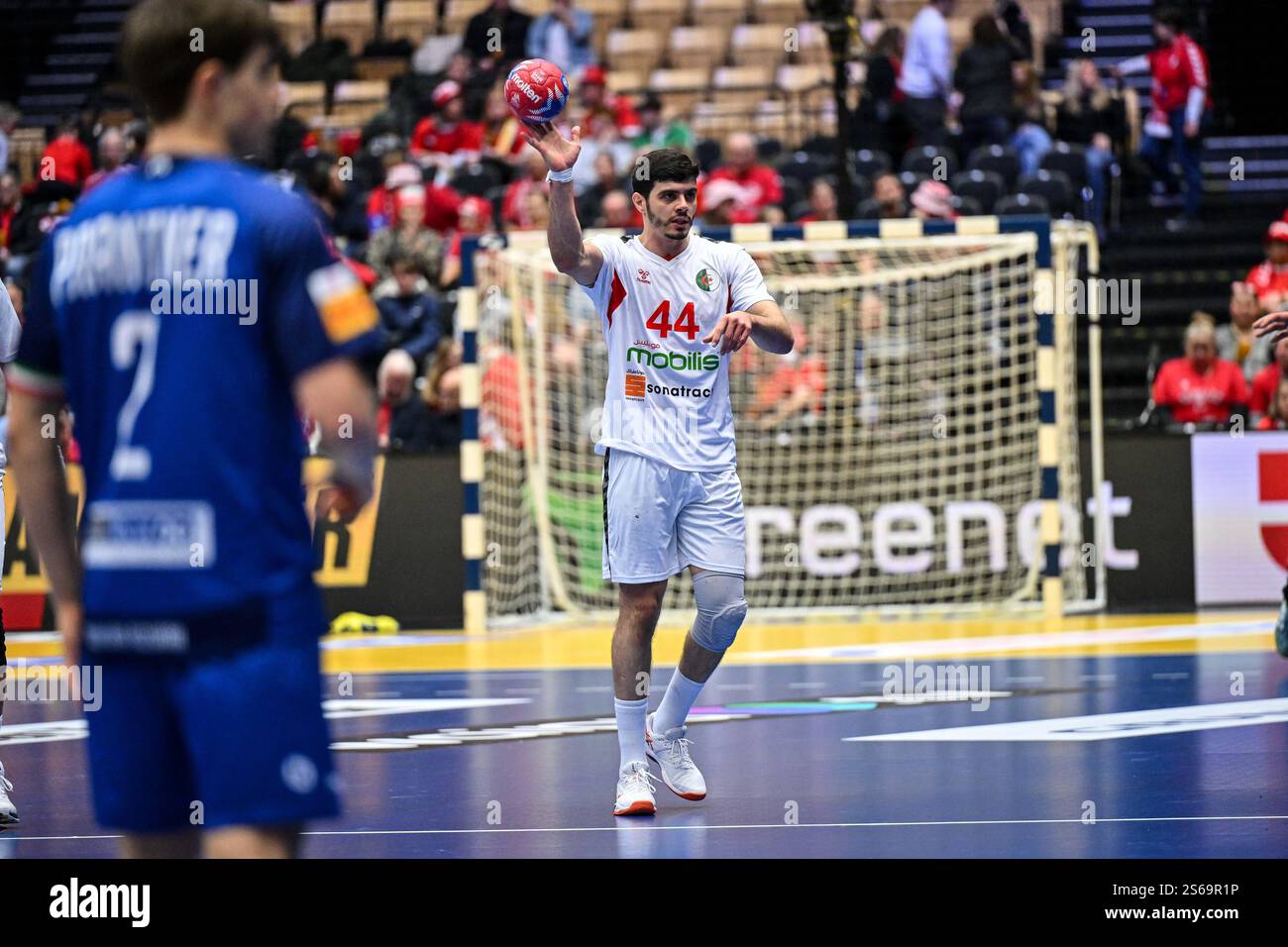 Moustapha Hadj Sadok of Algeria Nationalteam during IHF Men's ...