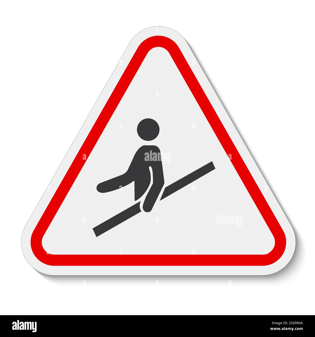 PPE Icon.Use Handrail Symbol Sign Isolate On White Background,Vector ...