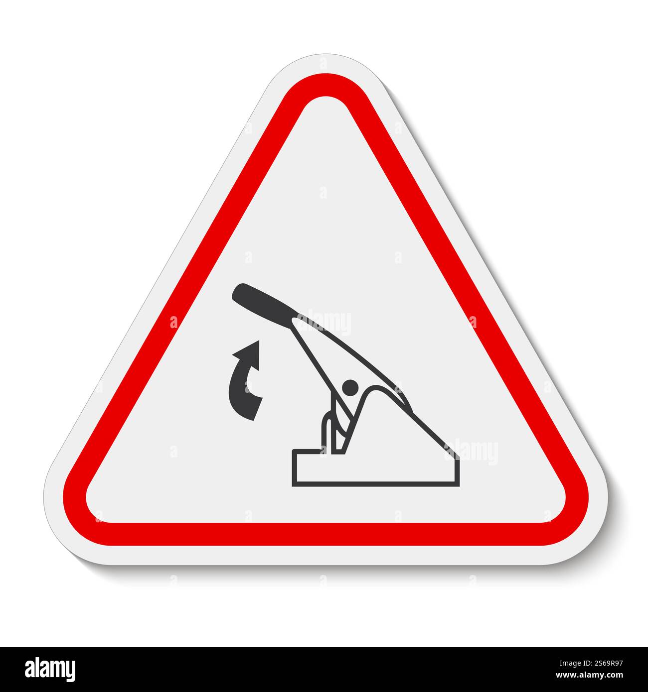 Pull Parking Brake Symbol Sign Isolate On White Background,Vector ...