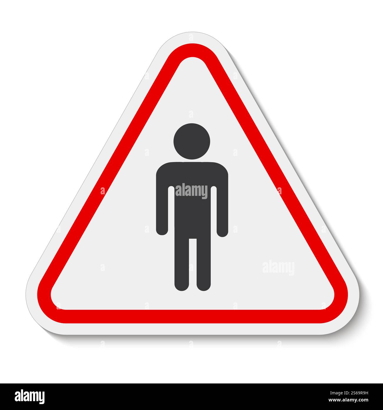 Prohibit People Allowed,Do Not Enter,No Man Entry Sign Isolate On White ...