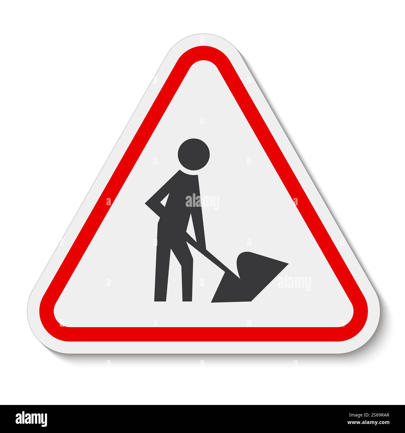 Men At Work Symbol Sign Isolate on White Background,Vector Illustration ...