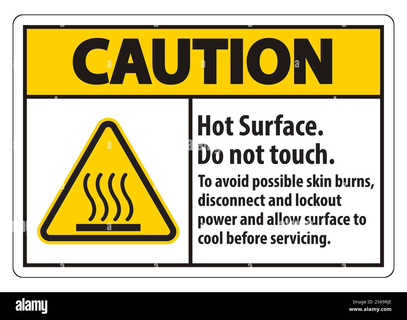Hot Surface, Do Not Touch, To Avoid Possible Skin Burns, Disconnect And ...