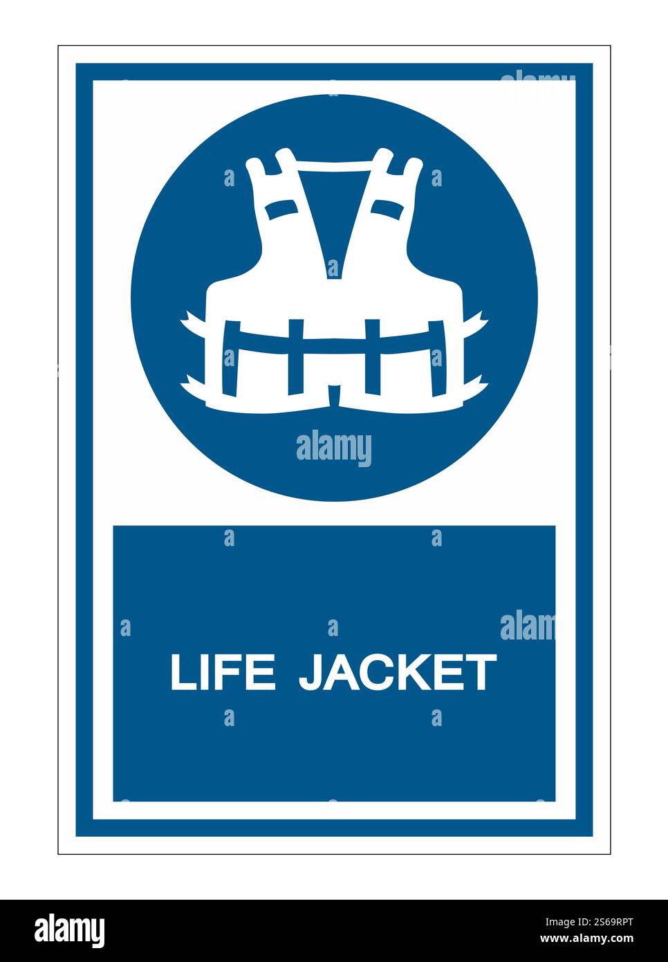 PPE Icon.Wearing a life jacket for safety Symbol Sign Isolate On White ...