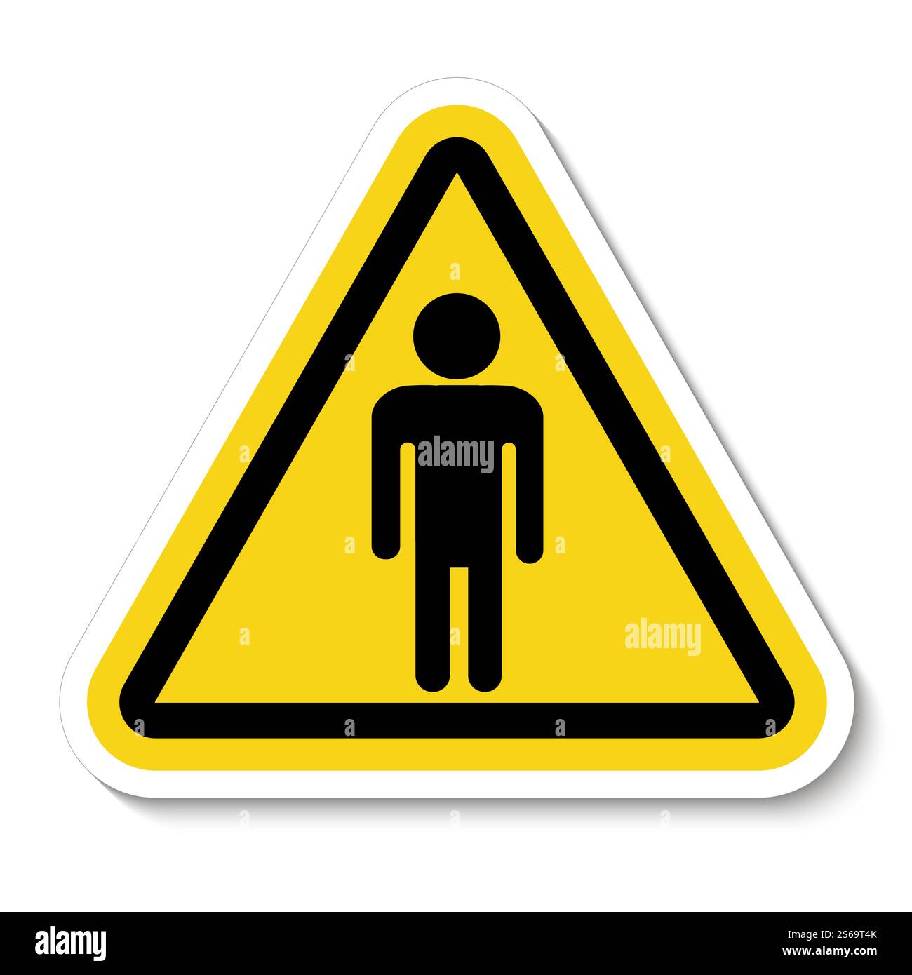 Prohibit People Allowed,Do Not Enter,No Man Entry Sign Isolate On White ...