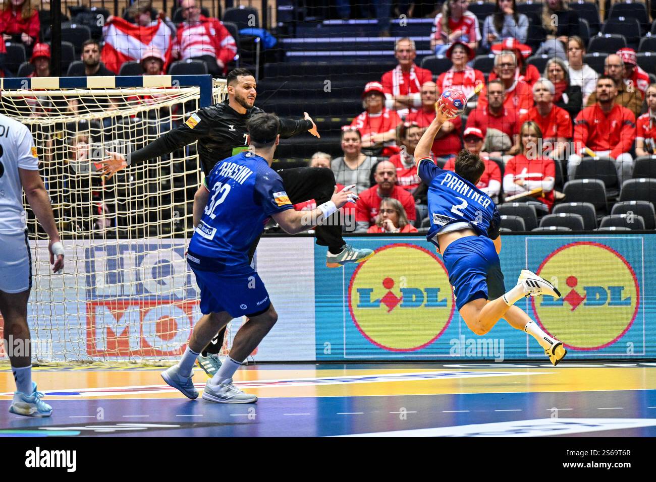 Leo Prantner of Italy Nationalteam during IHF Men's - Handball World ...