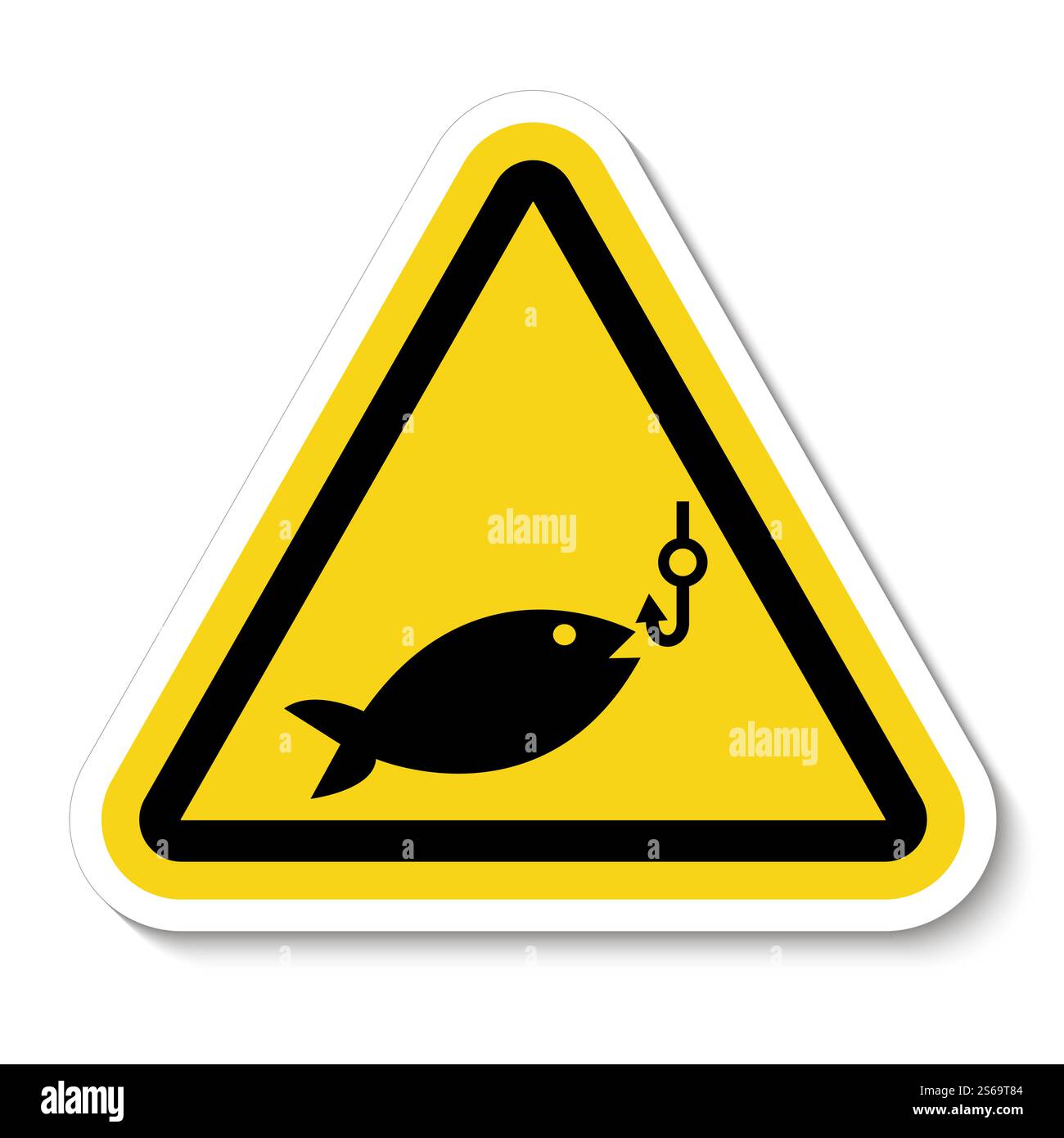 No Fishing Symbol Sign Isolate On White Background,Vector Illustration ...