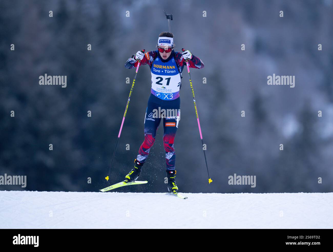 Ruhpolding, Germany. 16th Jan, 2025. Biathlon: World Cup, individual 15 ...
