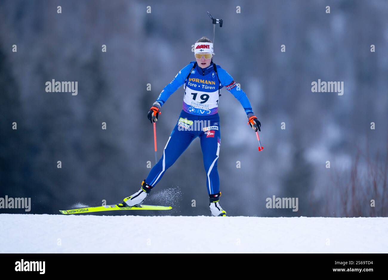 Ruhpolding, Germany. 16th Jan, 2025. Biathlon: World Cup, individual 15 ...