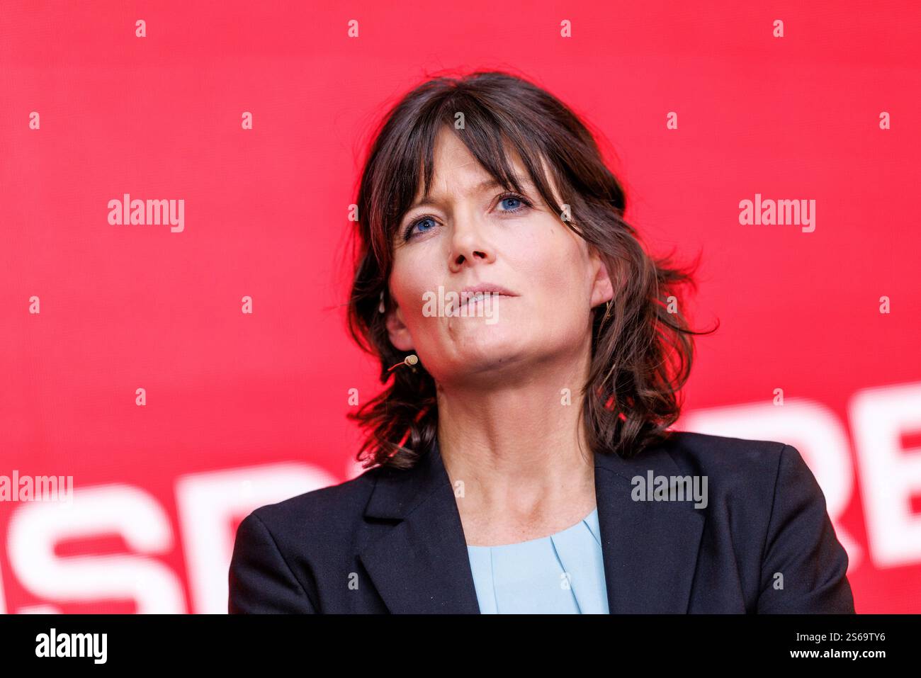Munich, Germany. 16th Jan, 2025. Angela Schoellig, Technical University ...
