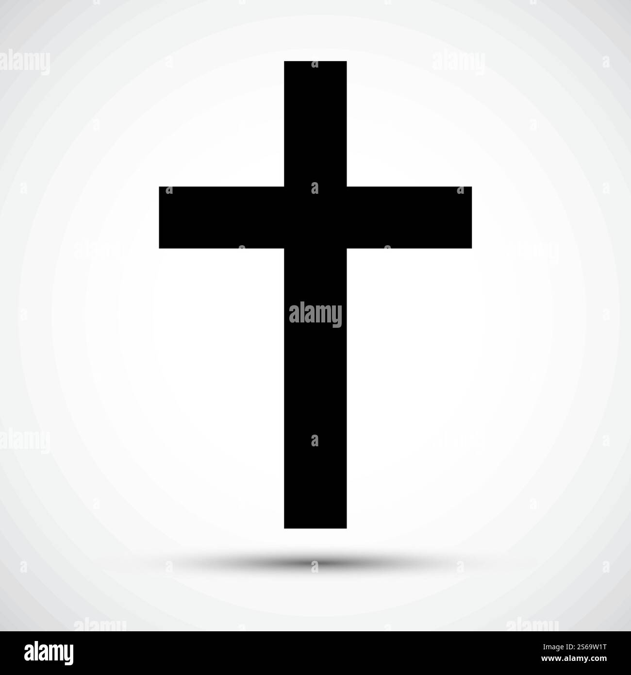 Illustration cross symbol on Black and White Stock Photos & Images - Alamy