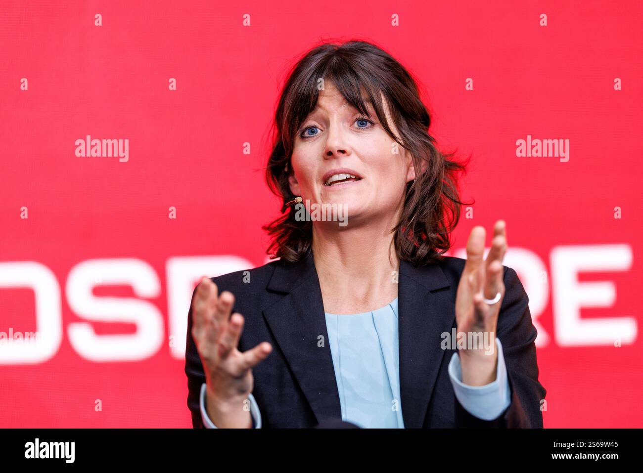 Munich, Germany. 16th Jan, 2025. Angela Schoellig, Technical University ...