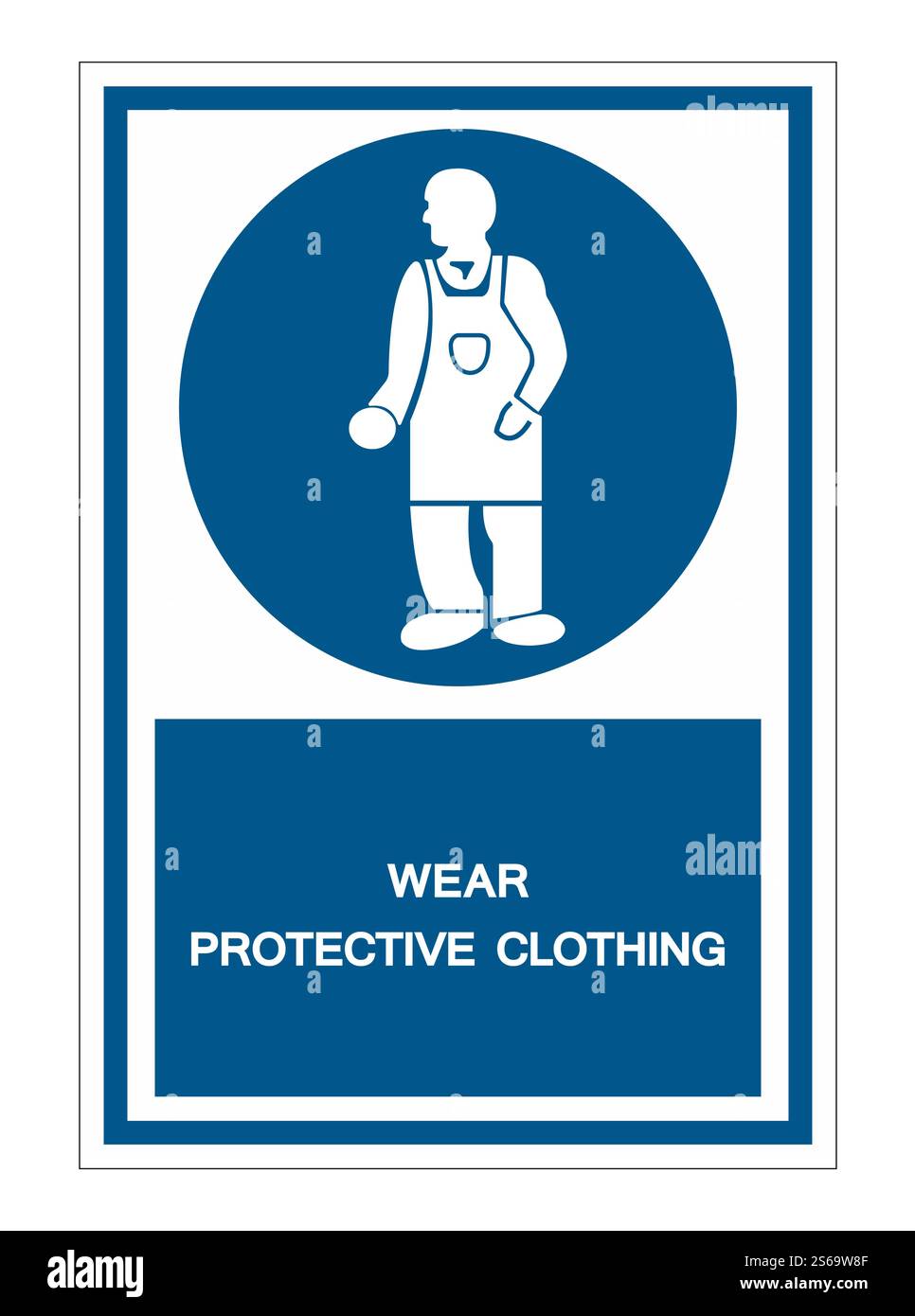 PPE Icon.Wear Protective Clothing Symbol Isolate On White Background ...