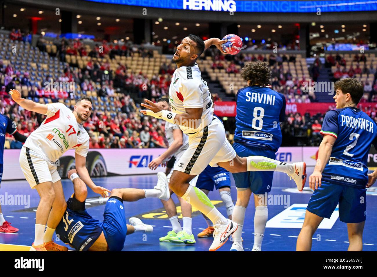 Messaoud Berkous of Algeria Nationalteam during IHF Men's - Handball ...