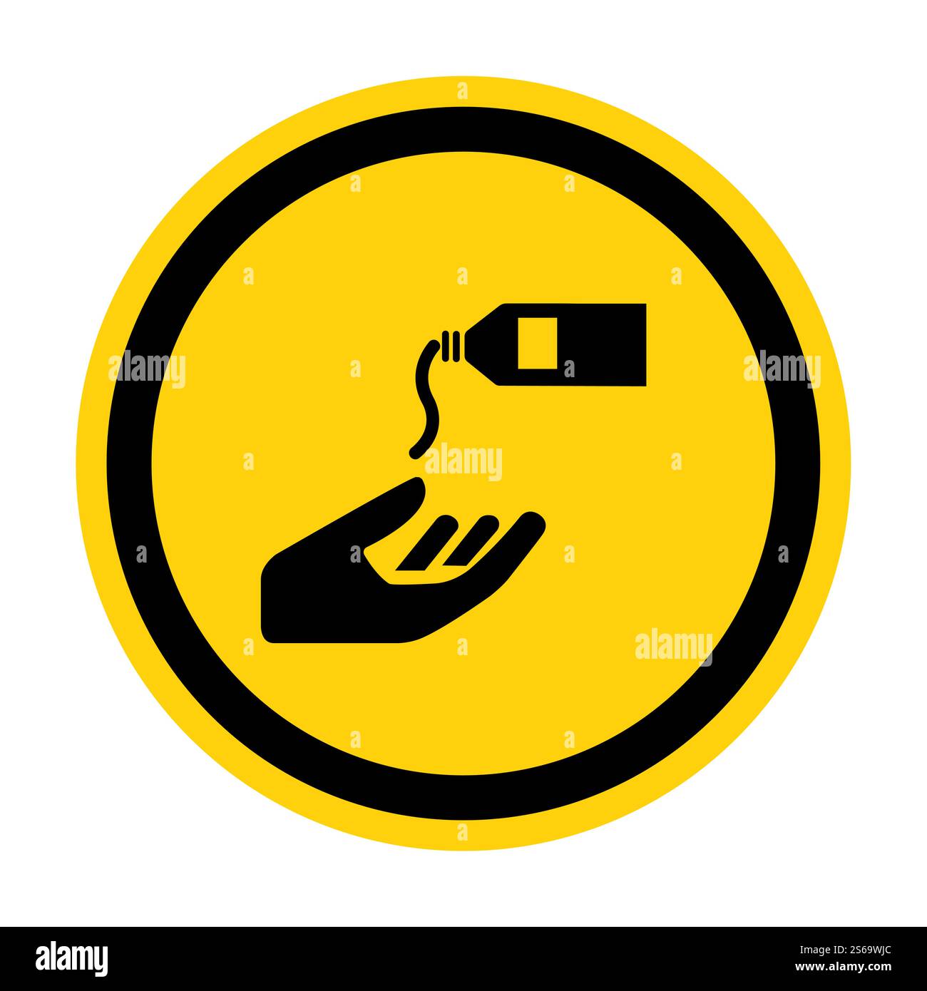 PPE Icon.Use Barrier Cream Symbol Sign Isolate On White Background ...