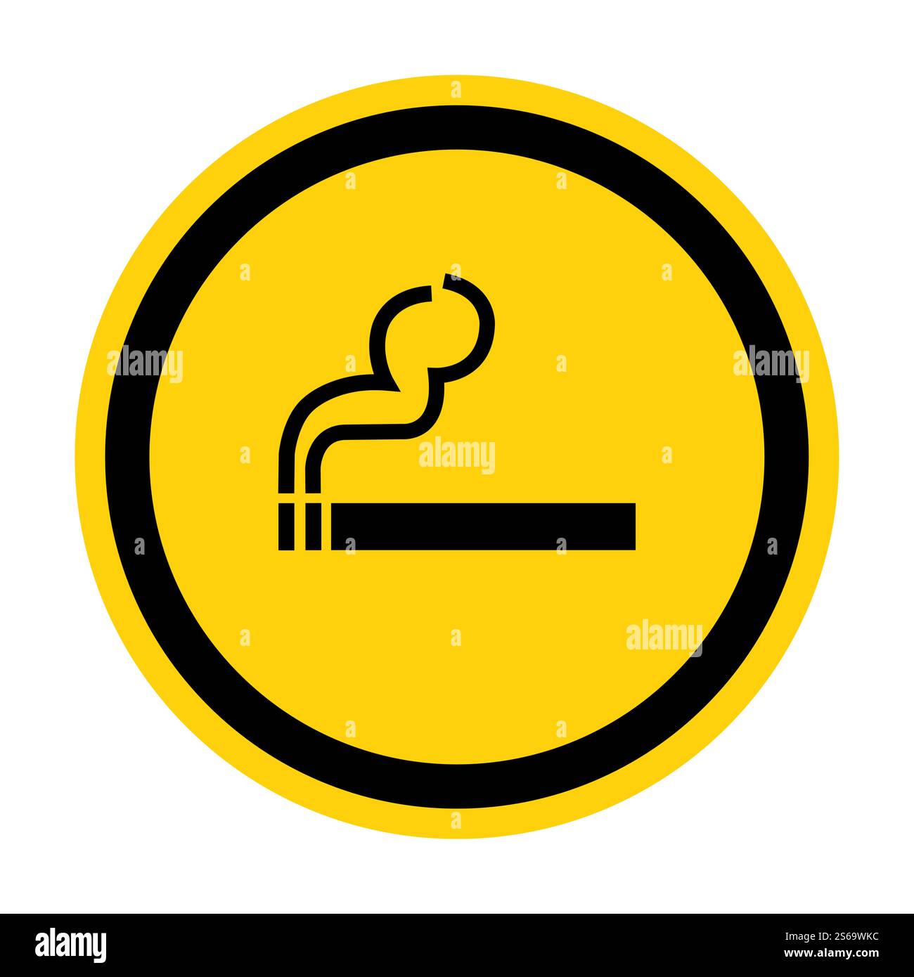 No Smoking Symbol Sign Isolate On White Background,Vector Illustration EPS.10 Stock Vector Image ...
