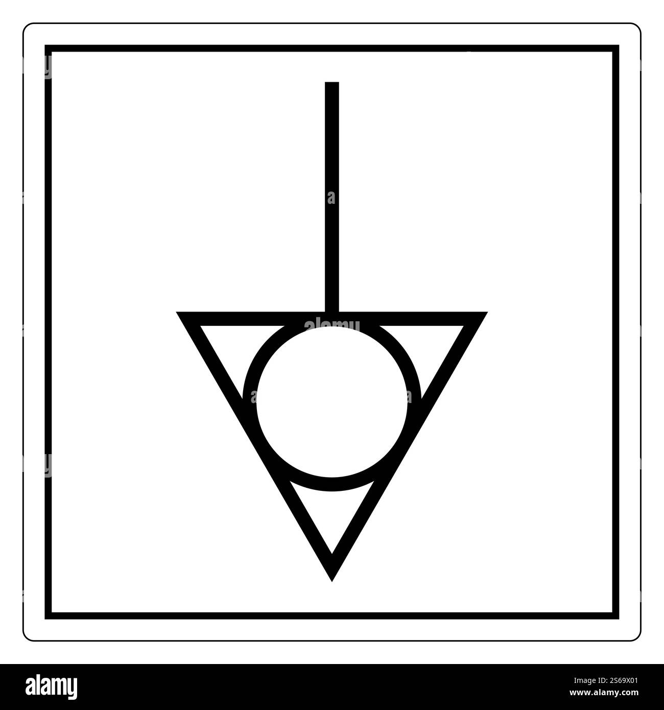 Equipotential Symbol Sign Isolate On White Background,Vector Illustration EPS.10 Stock Vector ...