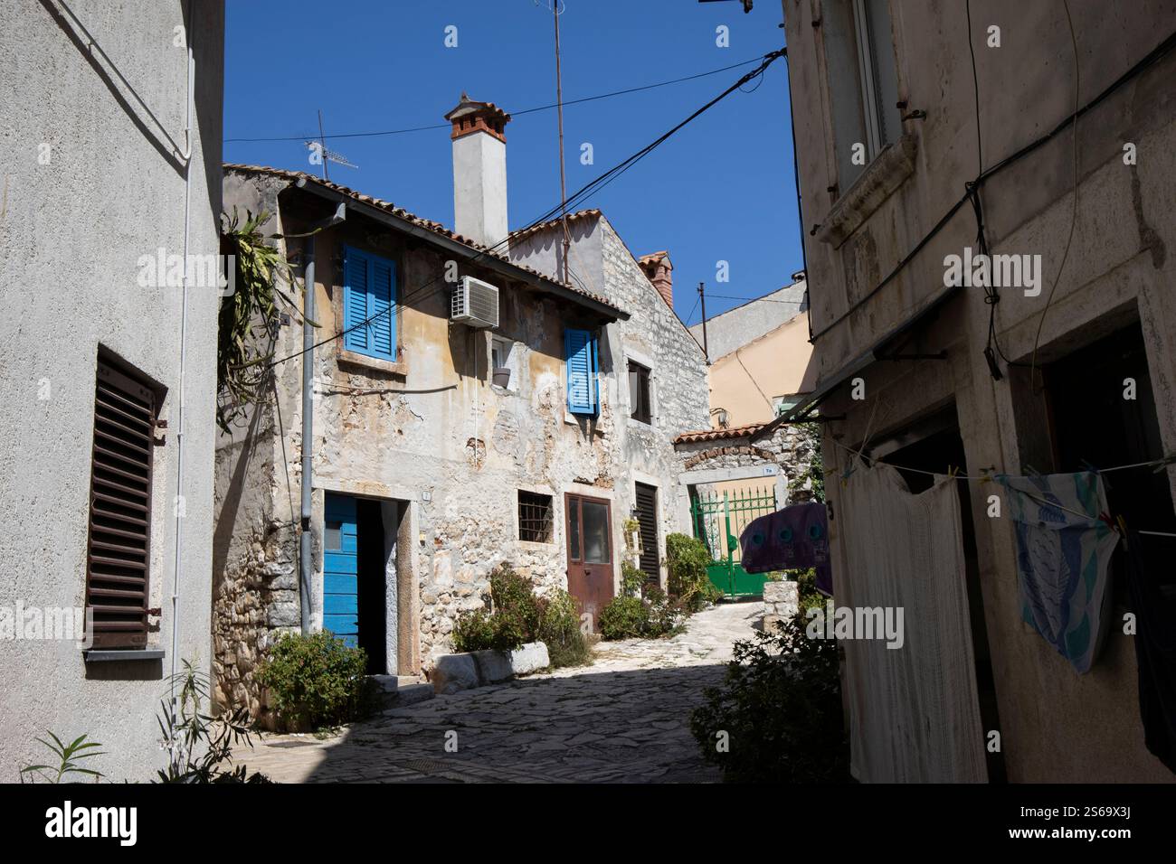 Rovinj archipelago, town (also known as St. Andrew's island) in Istria ...