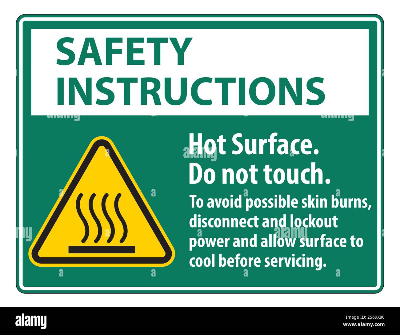 Hot Surface, Do Not Touch, To Avoid Possible Skin Burns, Disconnect And ...