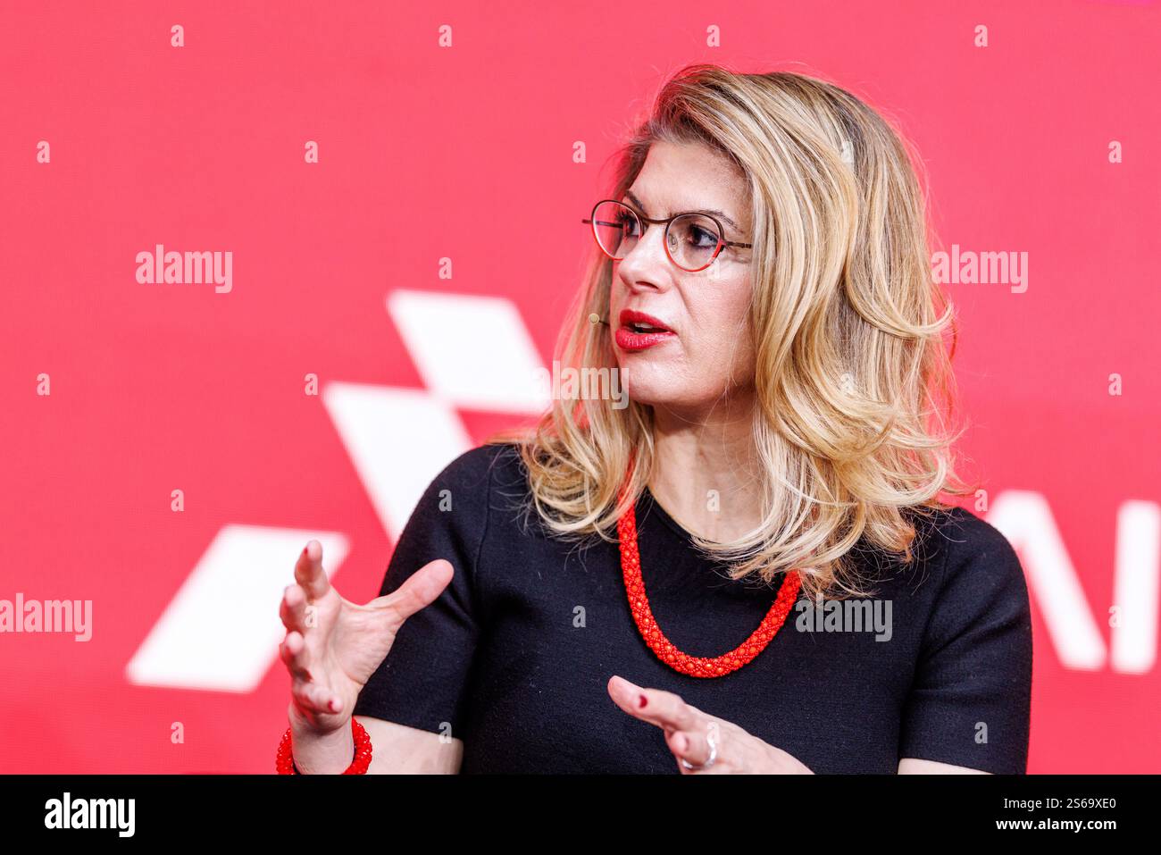 Munich, Germany. 16th Jan, 2025. Deborah Berebichez, Ernst & Young (EY ...