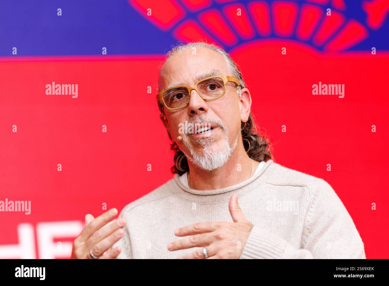 16 January 2025, Bavaria, Munich: Astro Teller, X, the moonshot factory ...