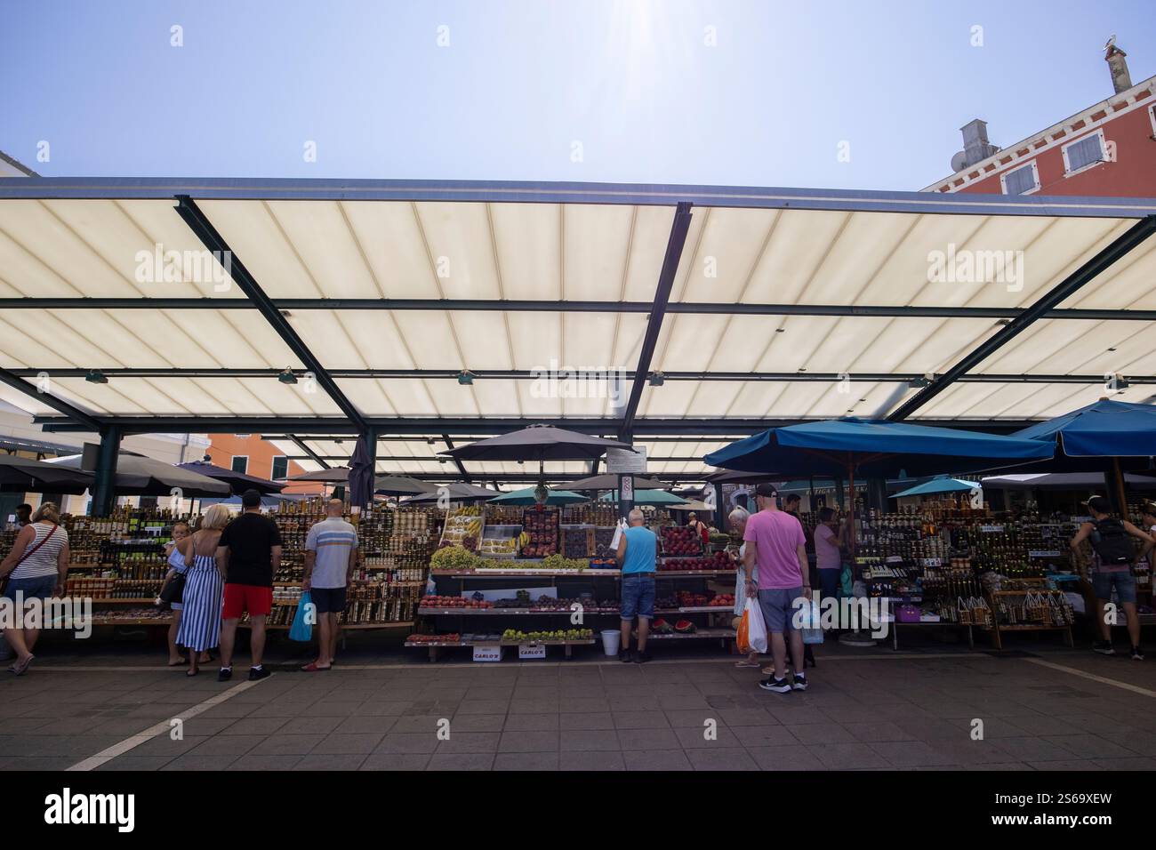 Rovinj archipelago, town (also known as St. Andrew's island) in Istria ...