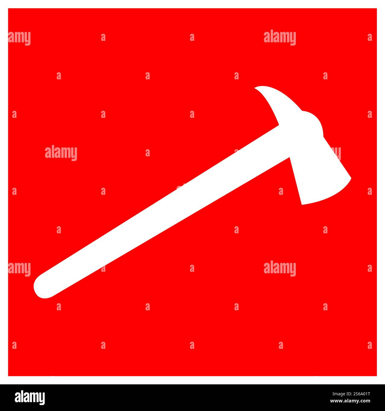 Fire AXE Symbol Sign Isolate On White Background,Vector Illustration ...