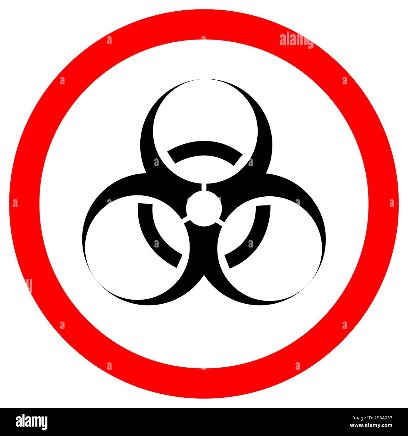 Biological Hazard Symbol Sign Isolate On White Background,Vector ...