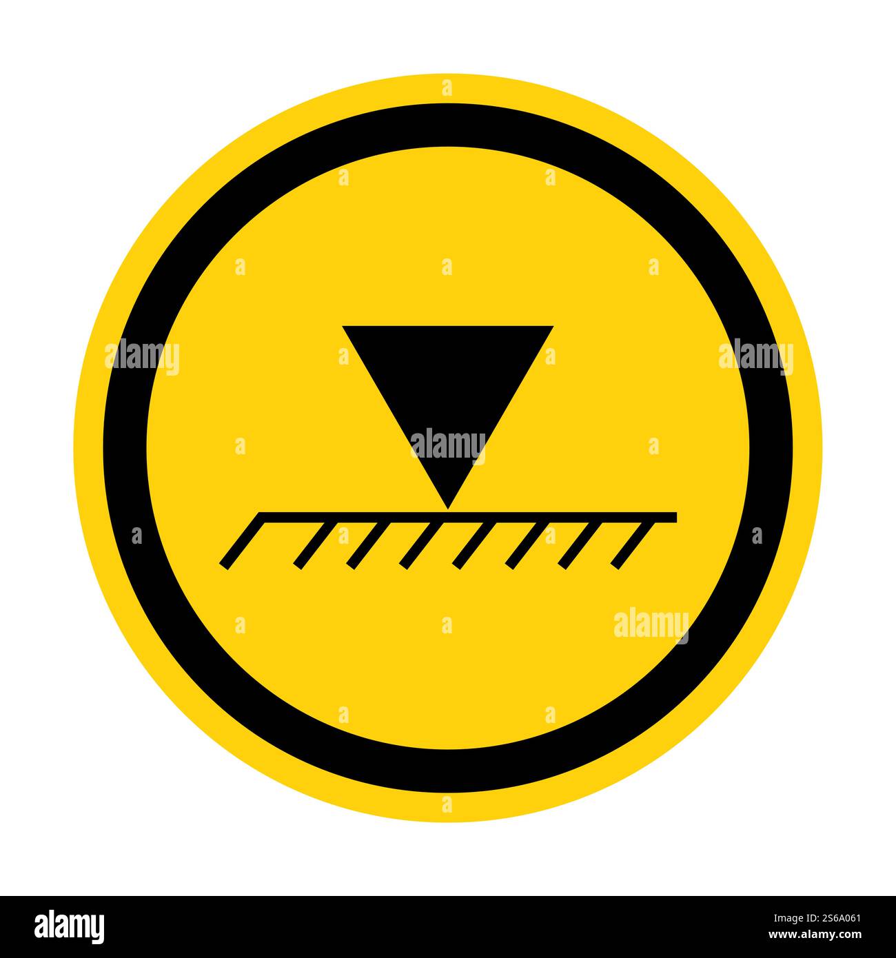 Limit Overhead Height Symbol Sign Isolate On White Background,Vector ...