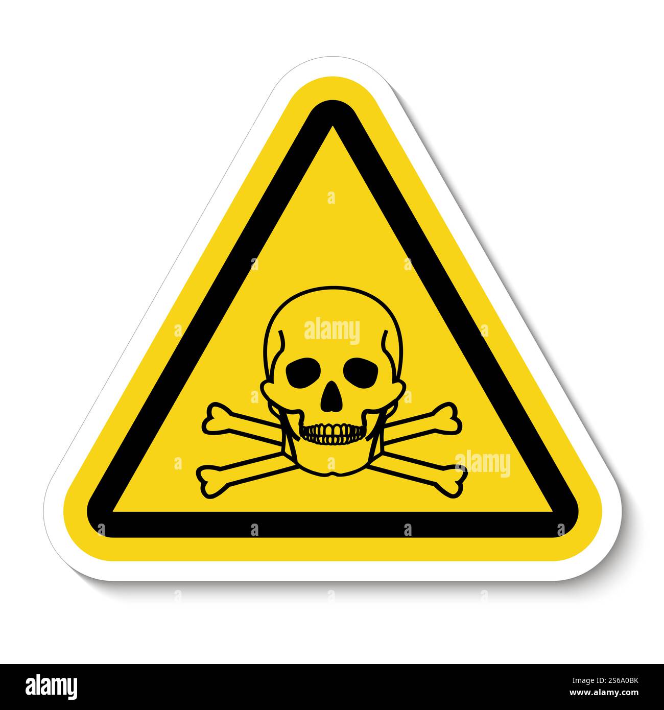 Toxic Material Symbol Sign Isolate On White Background,Vector ...