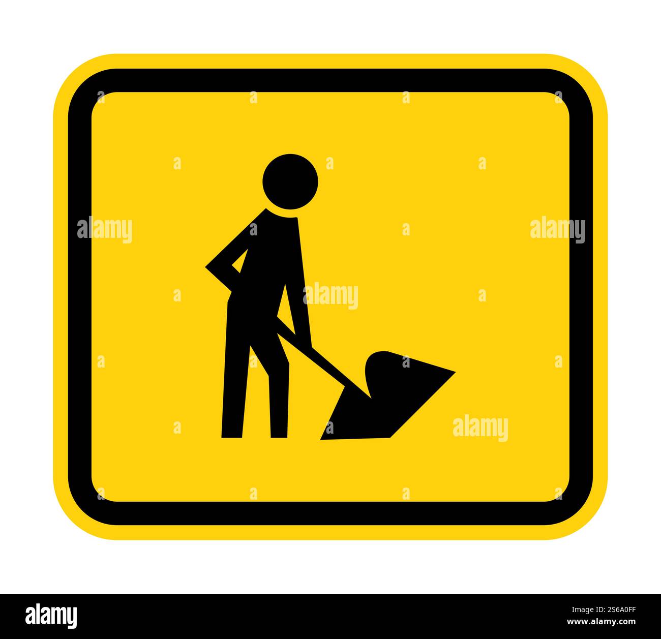 Men At Work Symbol Sign Isolate on White Background,Vector Illustration ...