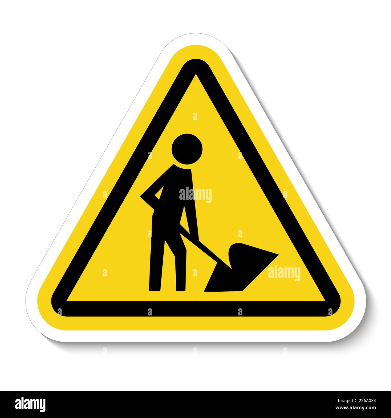 Men At Work Symbol Sign Isolate on White Background,Vector Illustration ...