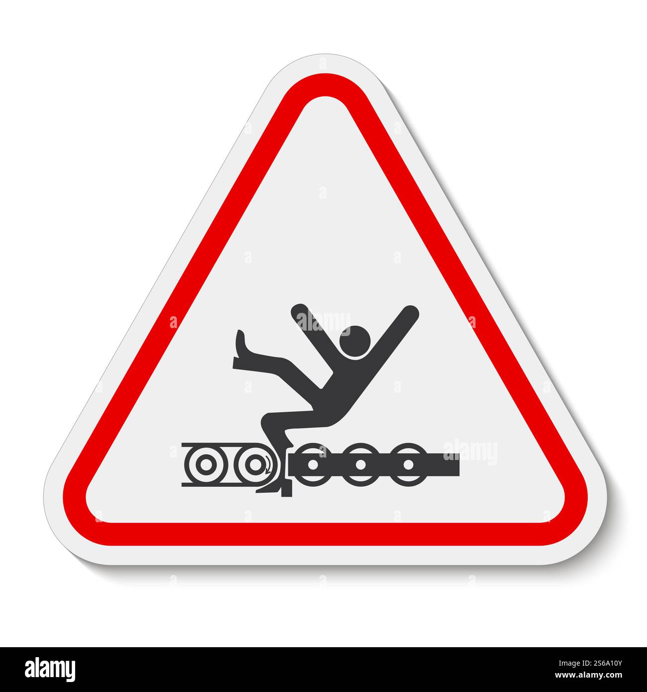 Warning Exposed Conveyor And Moving Parts Will Cause Service Injury Or ...