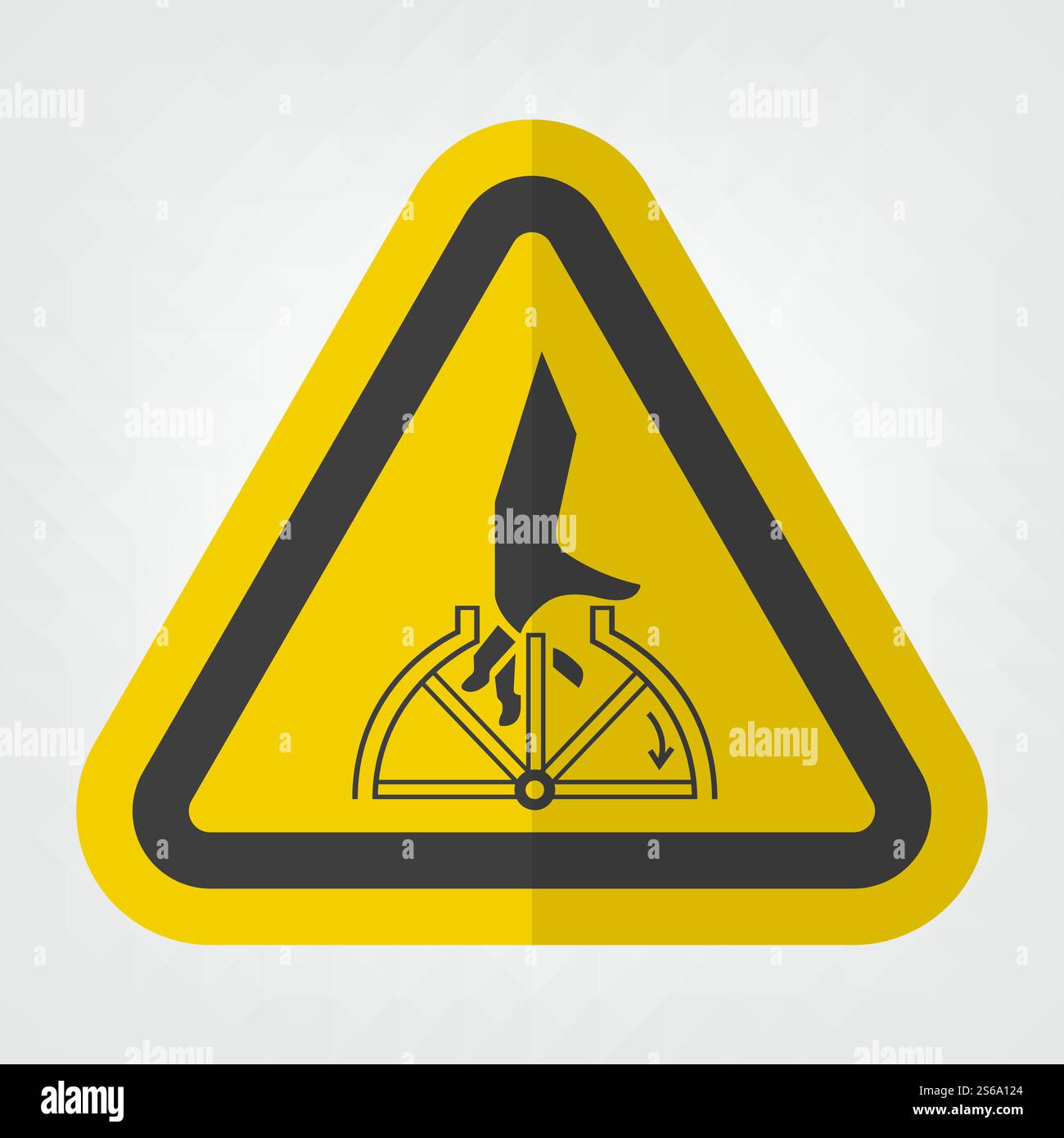 Hand Entanglement Rotating Symbol Sign Isolate On White Background ...