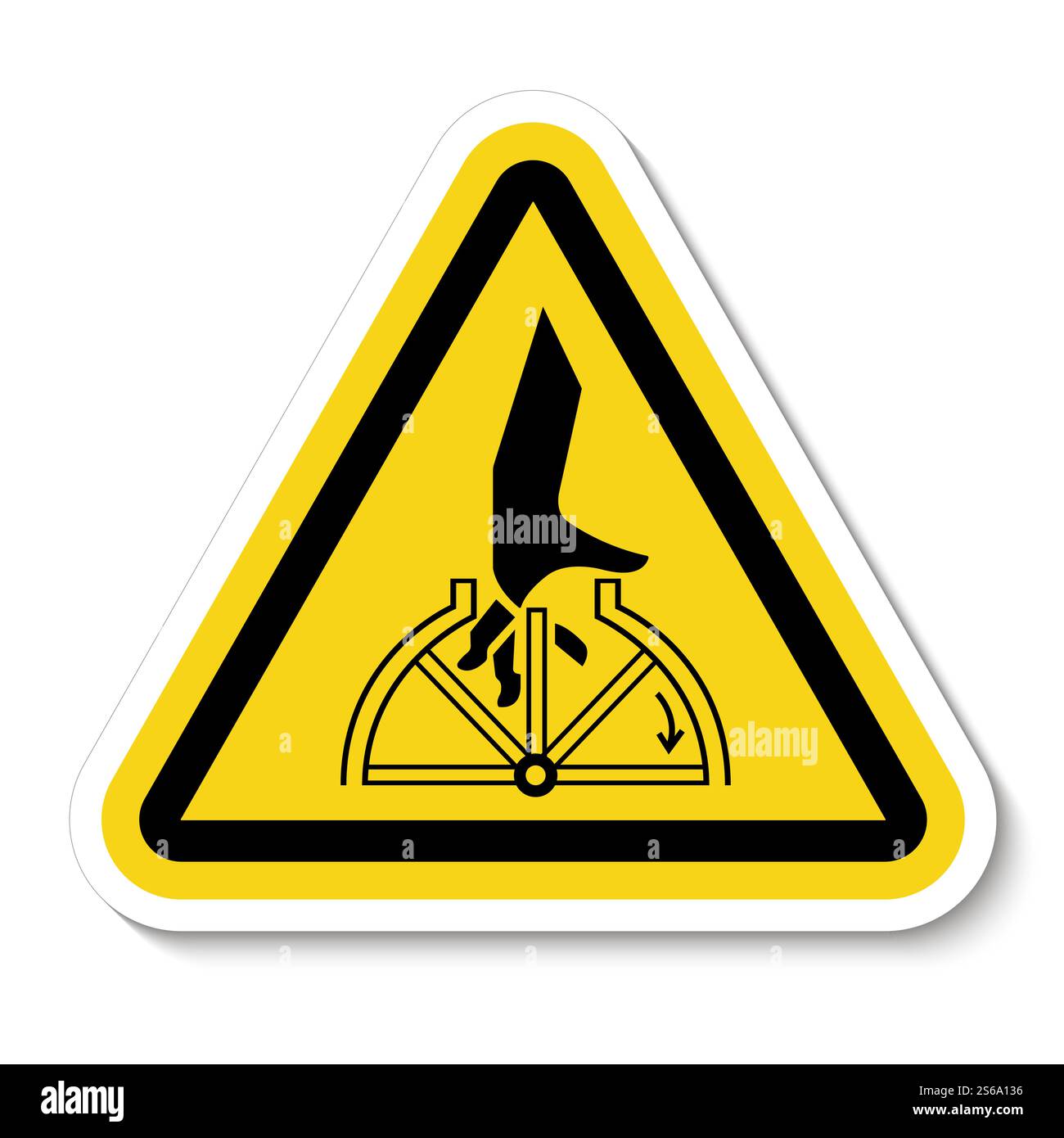 Hand Entanglement Rotating Symbol Sign Isolate On White Background ...