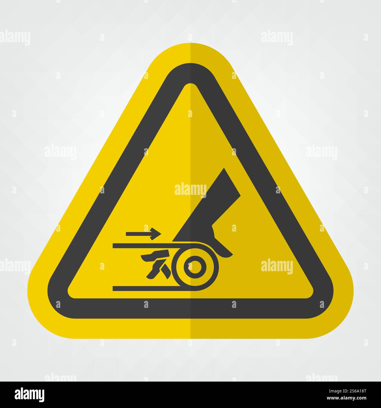 Hand Entanglement Belt Drive Symbol Sign Isolate On White Background ...