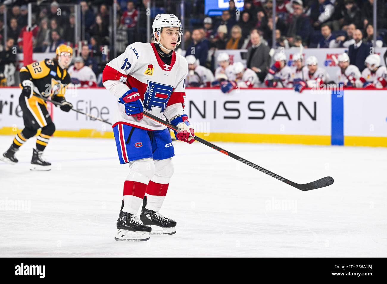 LAVAL, QC - JANUARY 15: Laval Rocket center Alex Barre-Boulet (12 ...